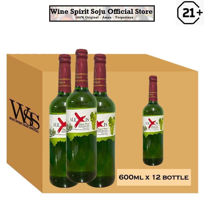 Jual Anggur Hijau Alexis 600ml X 12botol (karton) - Instant Delivery ...
