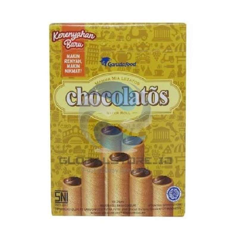 Jual Chocolatos Wafer Roll Per Box Isi 24pcs Di Seller Globalstorebdg ...