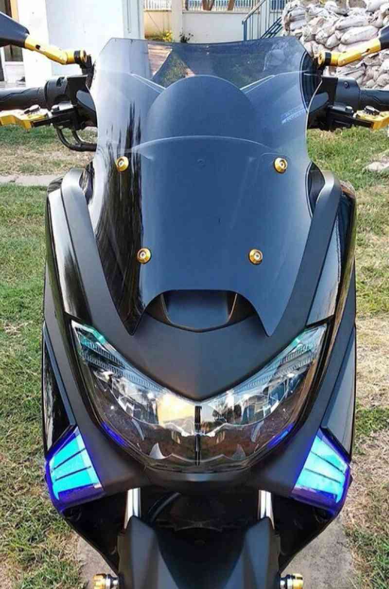 Jual Windshield Visor Yamaha Nmax Model Ocito V1 Smoke Di Seller Indah ...