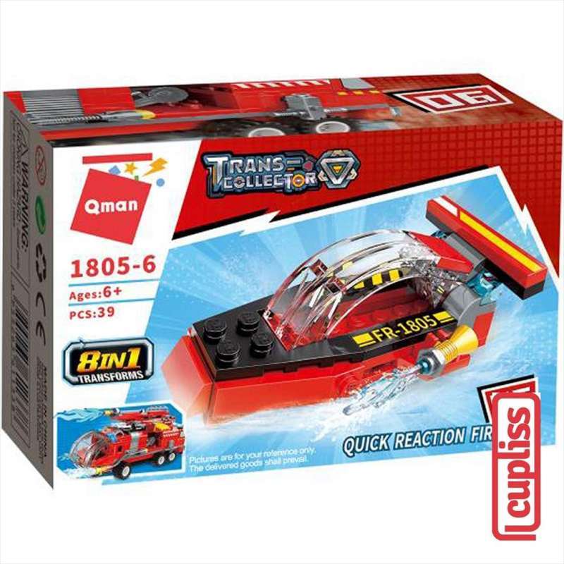 Jual QMAN 1805-6 Trans Collector Quick Reaction Fireboat di Seller Cupliss Official Store ...