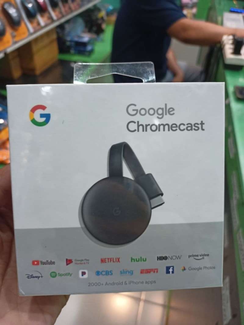 Promo Google Chromecast 3 / 3rd Generation HDMI Media Streamer ORIGINAL Diskon 23% di Seller 17 ...