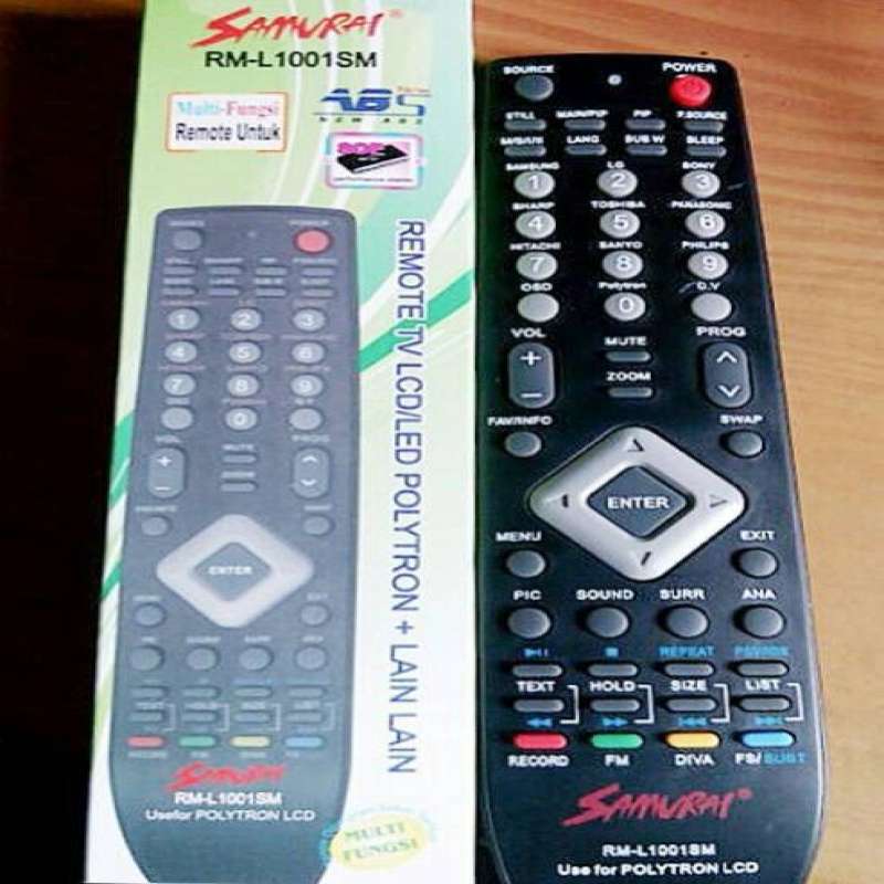 Jual Remote Control Universal Tv Lcd Polytron Kode Br05 di Seller smart ...