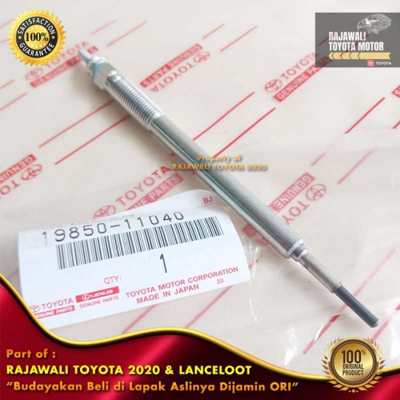 Promo Pemanas Busi, Glow Plug Innova Reborn, VRZ, Hilux Genuine Toyota ...