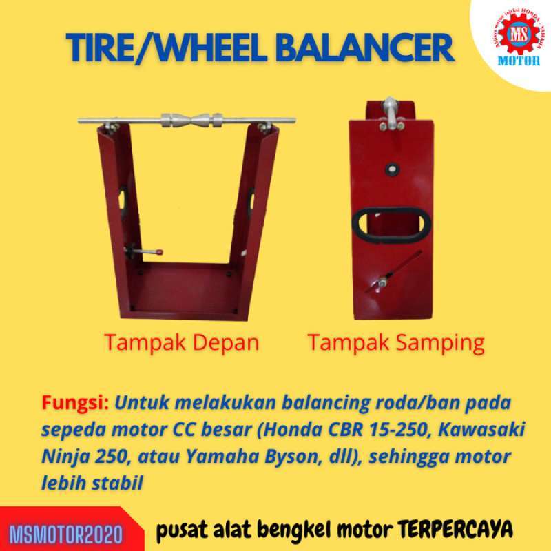 Promo Tire wheel balancing balancer alat bengkel keseimbangan roda ban ...