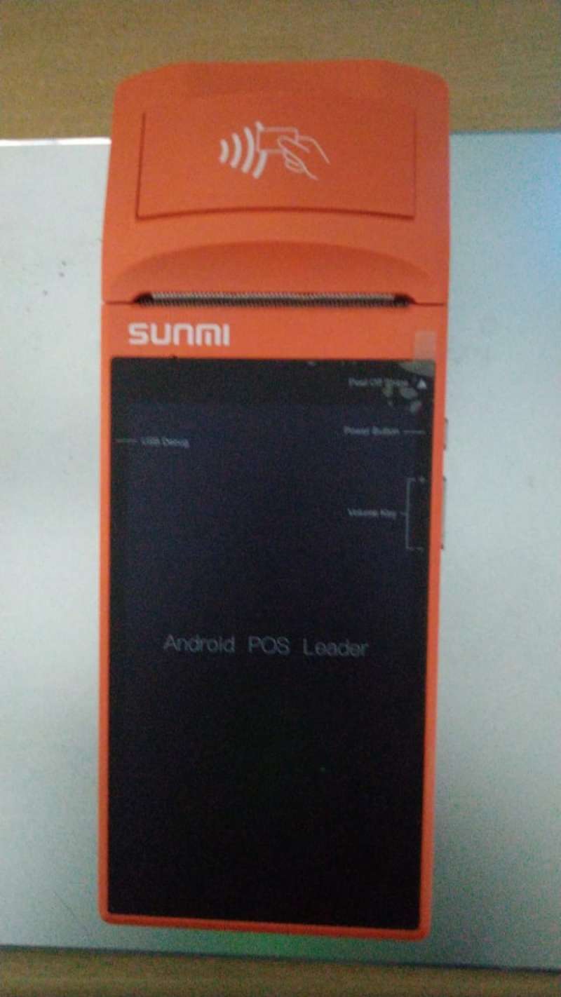 Promo SUNMI V1S NFC Portable POS Thermal Mesin Kasir Second Diskon 23% ...