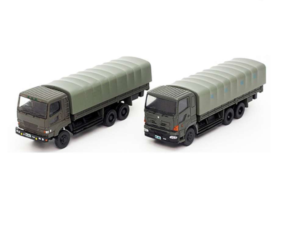 Promo Tomytec Truck Self-Defense Forces Big Truck set 2 pc skala N 1/150 Diskon 24% di Seller ...