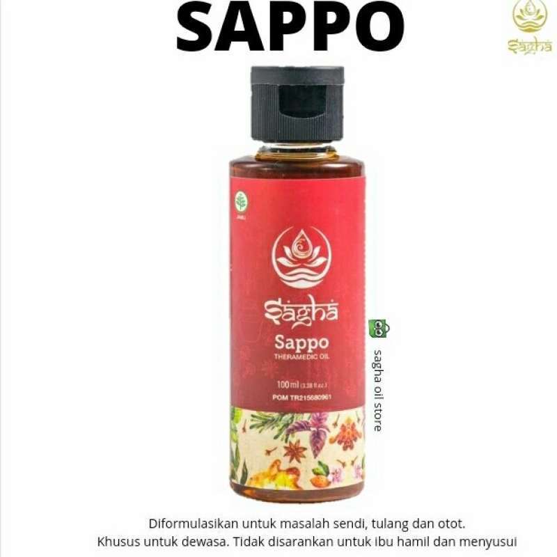 Promo sappo sagha oil premium minyak pijat nyeri sendi otot tulang ...