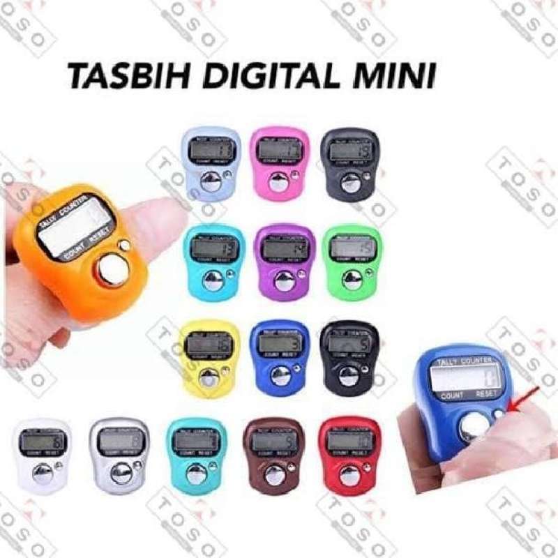 Promo Led Tasbih Digital Mini Finger Counter Penghitung Tally Alat ...