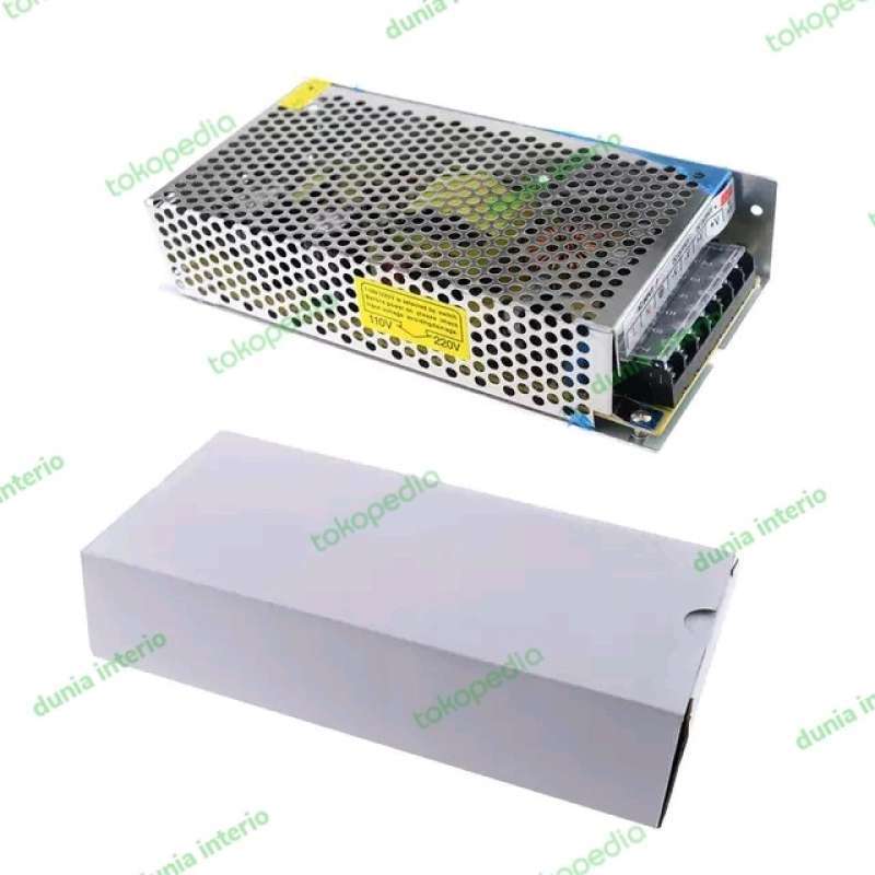 Promo Trafo 12V 15A Adaptor Power Supply / Travo Cctv Led Strip Diskon ...