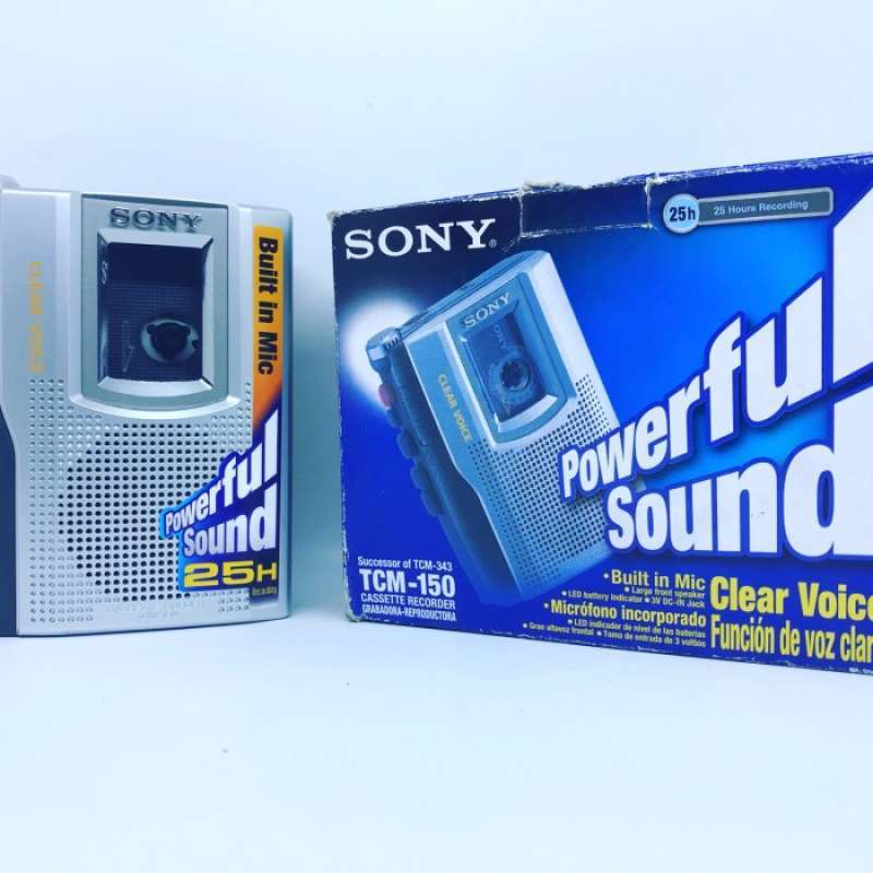 Promo Walkman Sony Tcm 150 Pemutar Kaset Pita Walkman Sony Jadul Diskon ...