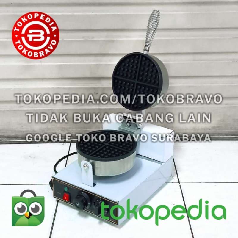 Promo Alat Pemanggang Roti Croffle Baker Waffle Maker Single pembuat ...