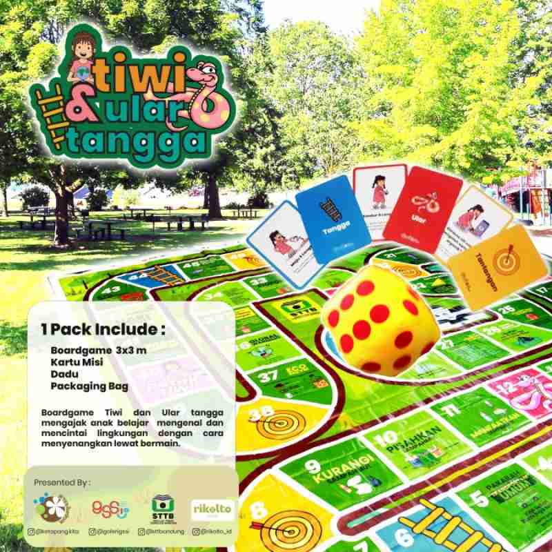 Promo Tiwi dan Ular Tangga Mainan Hobi Board Game Diskon 23% di Seller ...