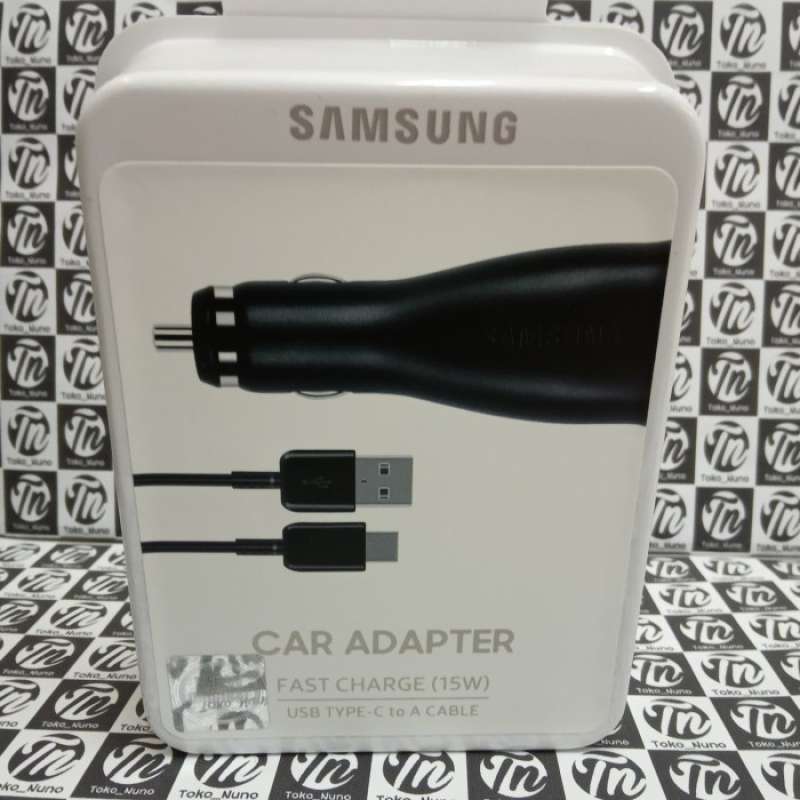 Jual ORIGINAL 100% Car adapter Dual Port Charger Mobil Samsung USB-C ...