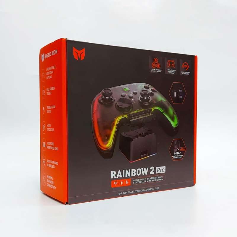 Promo Bigbig Won Rainbow 2 Pro Wireless Gamepad Game Controller Pc/switch Diskon 27% Di Seller ...