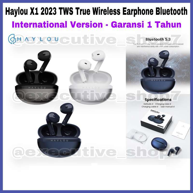 Jual Haylou X1 2023 Tws True Wireless Earphone Bluetooth - International Version - Garansi 1 ...