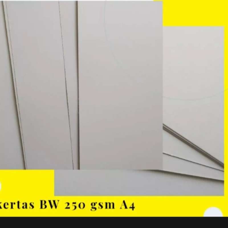 Jual kertas bw a4 tebal 250 gsm isi 50 lembar di Seller Galelleaa Shop - Wanasari, Kab. Bekasi ...