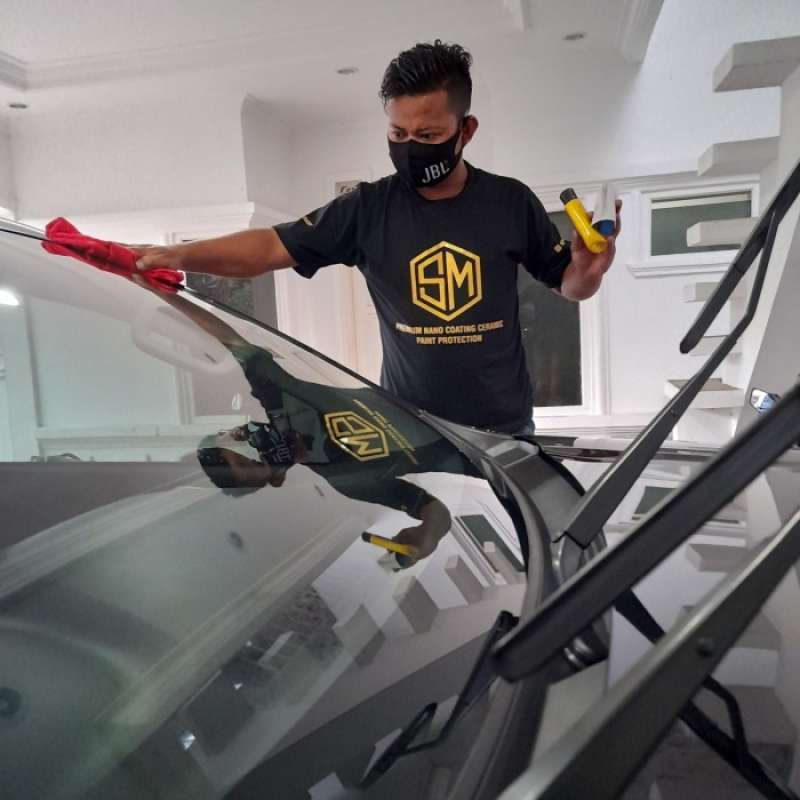 Promo salon mobil dan nano coating ceramic dipanggil kerumah murah ...