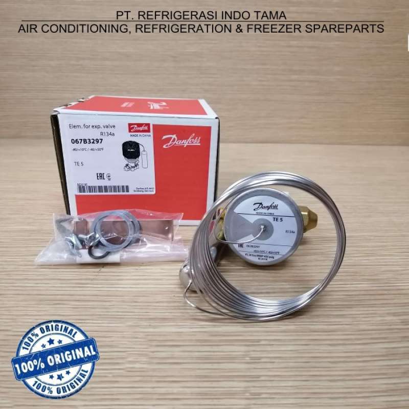 Promo R134a Ten 5 / Te 5 - 067b3297 Expansion Valve Danfoss / Expansi ...