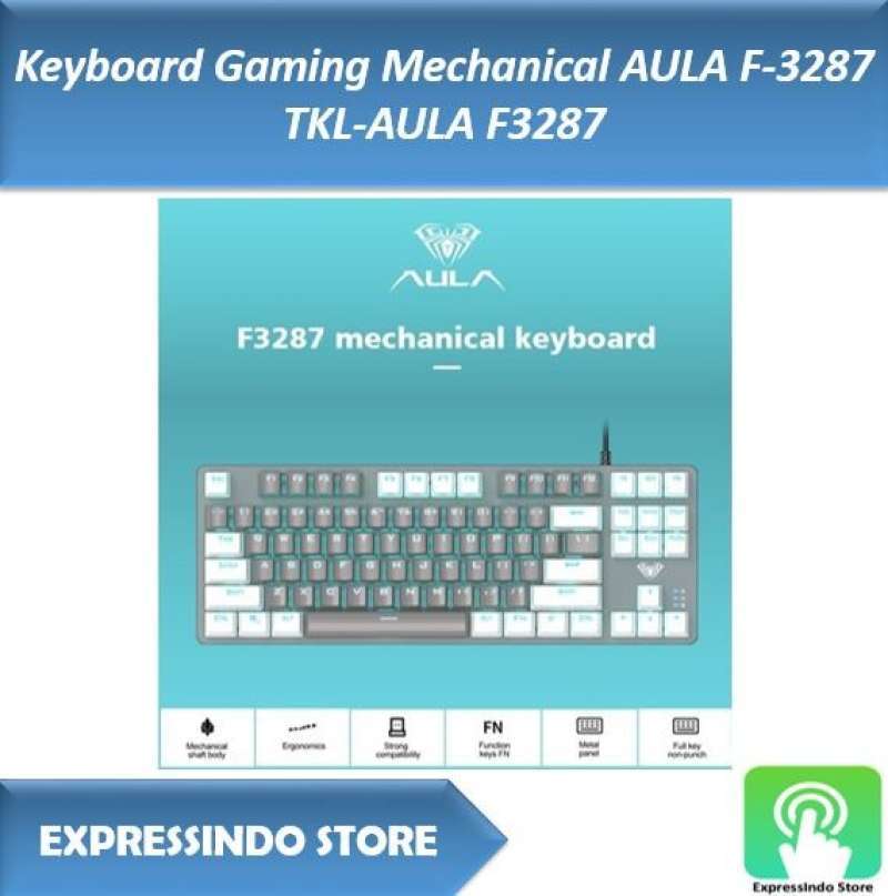 Jual Keyboard Gaming Mechanical Aula F-3287 Tkl-aula F3287 Di Seller ...