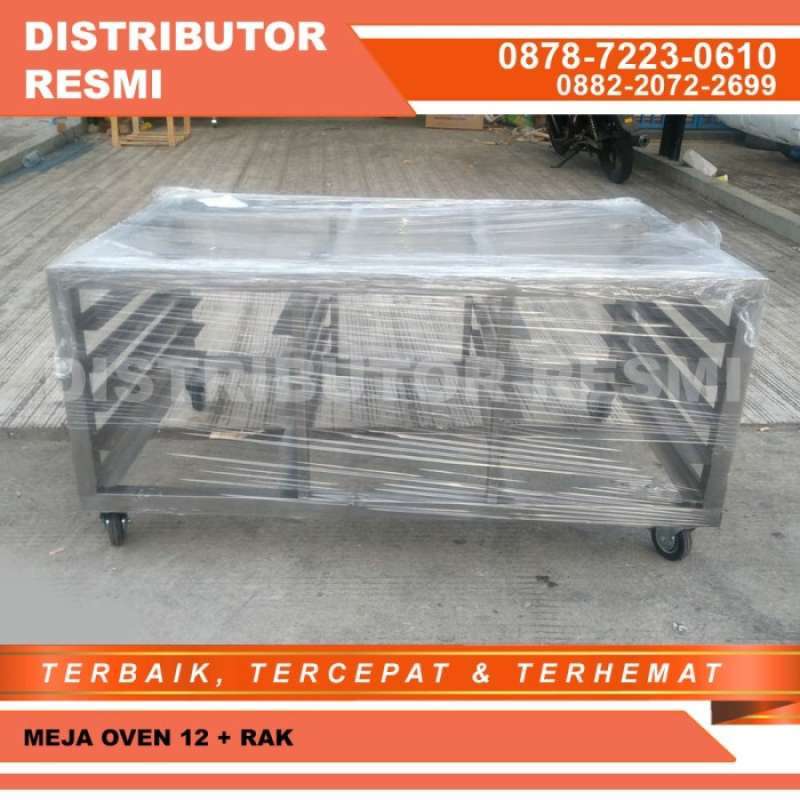 Promo Meja Oven 1 Deck 2 Tray + Roda / Kaki Oven Diskon 23% di Seller ...