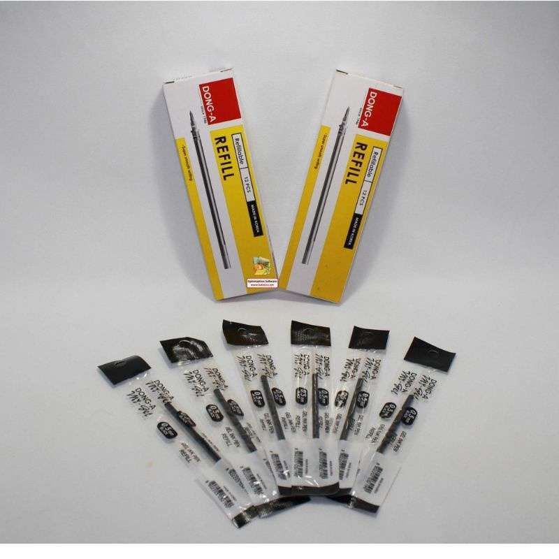 Jual Refill/ Isi Pena My Gel 0.5mm Hitam/ Biru - Hitam Di Seller Ju_mon ...