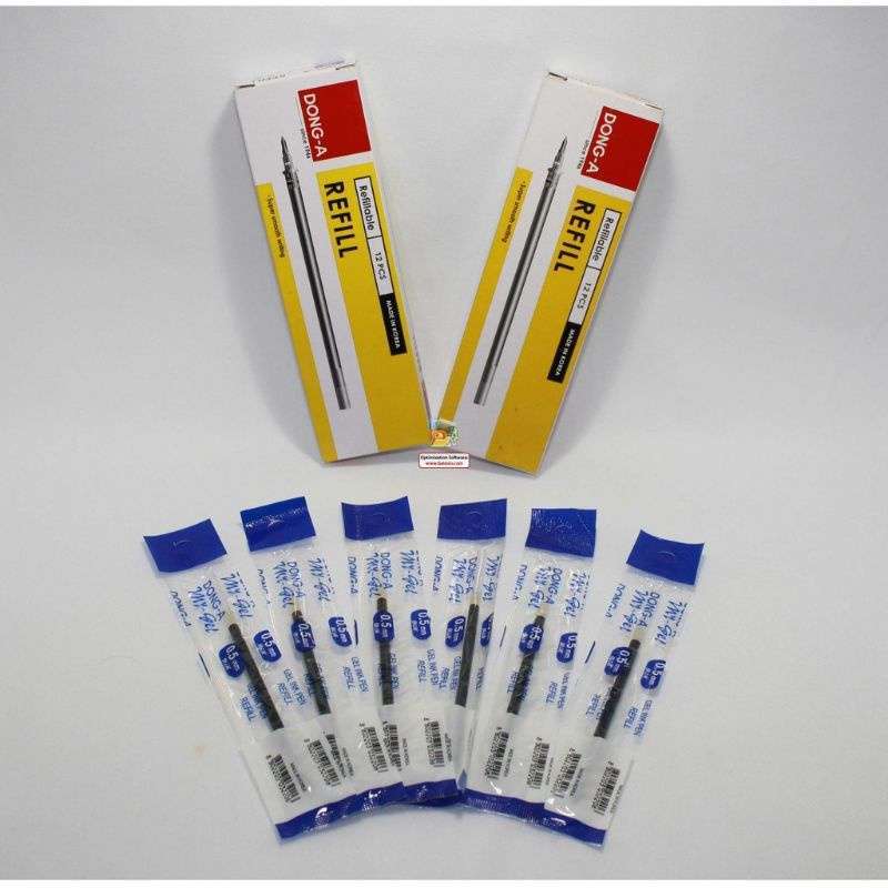 Jual Refill/ Isi Pena My Gel 0.5mm Hitam/ Biru - Hitam Di Seller Ju_mon ...