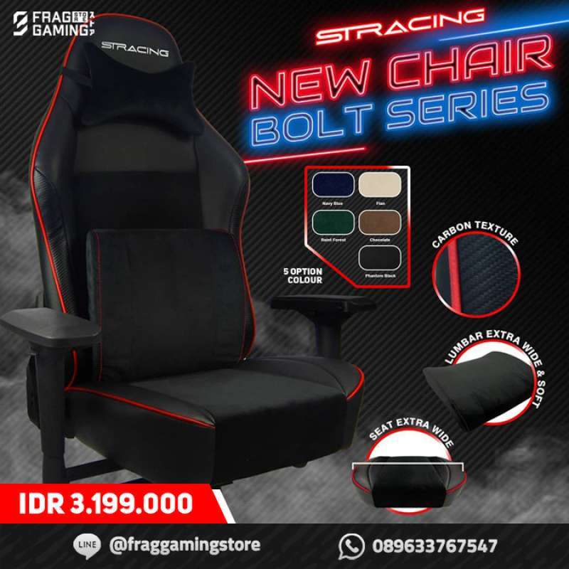 Jual STracing Bolt Series - Gaming Chair Kursi Gaming di Seller Indah ...