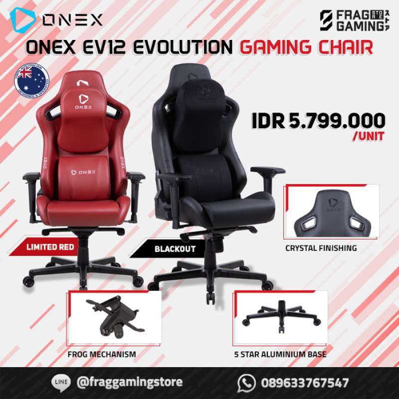 Promo ONEX EV12 EVOLUTION LIMITED EDITION KURSI GAMING CHAIR Diskon 23% ...