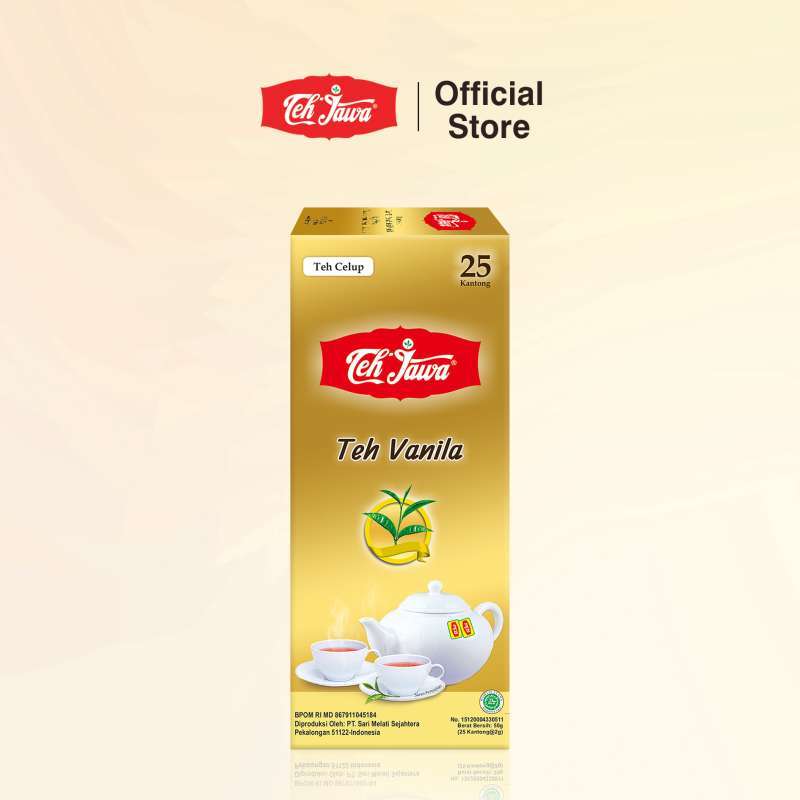 Jual Teh Jawa Vanila Tea Celup Per Karton (Isi 50 Pcs) di Seller Teh ...