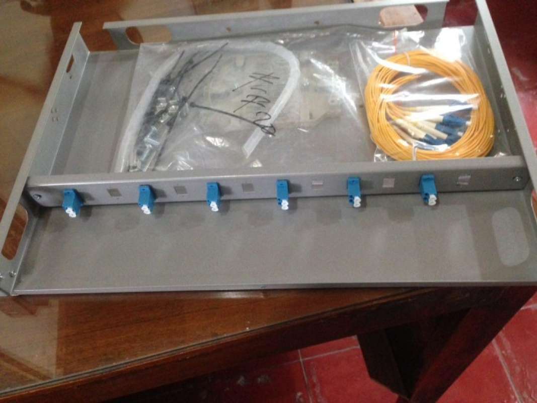 Promo Otb Rack Kap.12 Core Lengkap Pigtail Lc Diskon 23% Di Seller ...