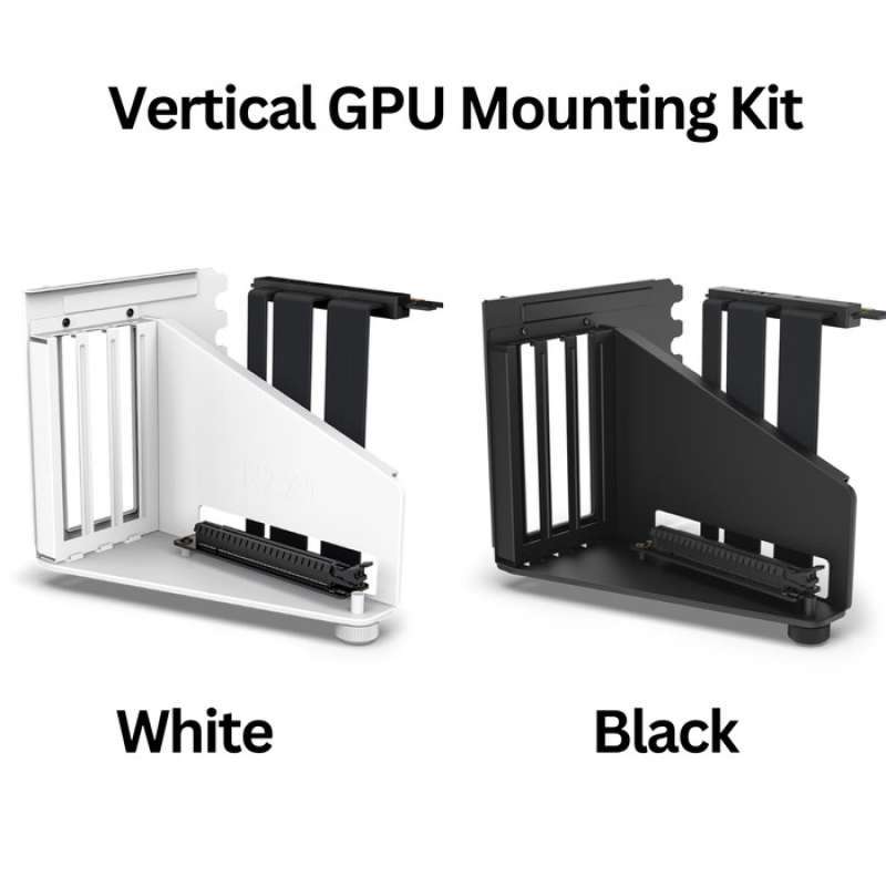 Promo Nzxt Vertical Gpu Mounting Kit - Gpu Holder & Pcie 4.0 Riser ...