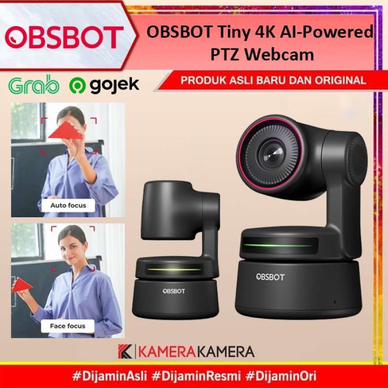 Promo Obsbot Tiny 4K Edition Ai Powered Ptz 4K Webcam Diskon 23% di Seller Tunnel store ...
