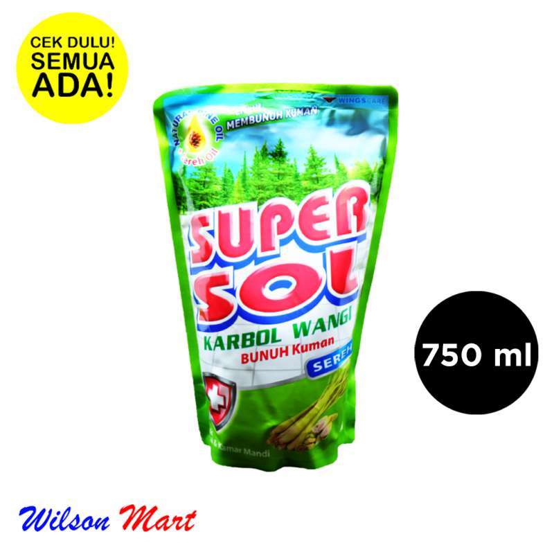Jual Super Sol Karbol 750 Termurah - Harga Grosir Terupdate Hari Ini ...