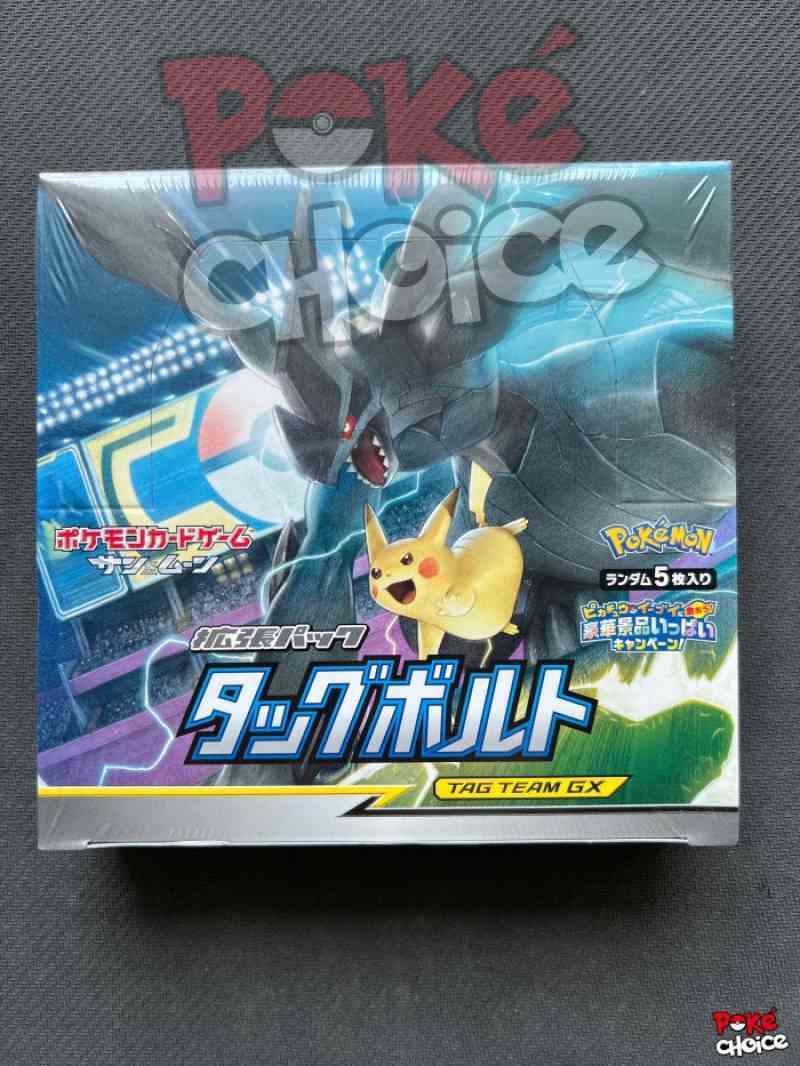 Jual Pokemon Card Game Tag Bolt JAPANESE Booster Box di Seller Golia ...