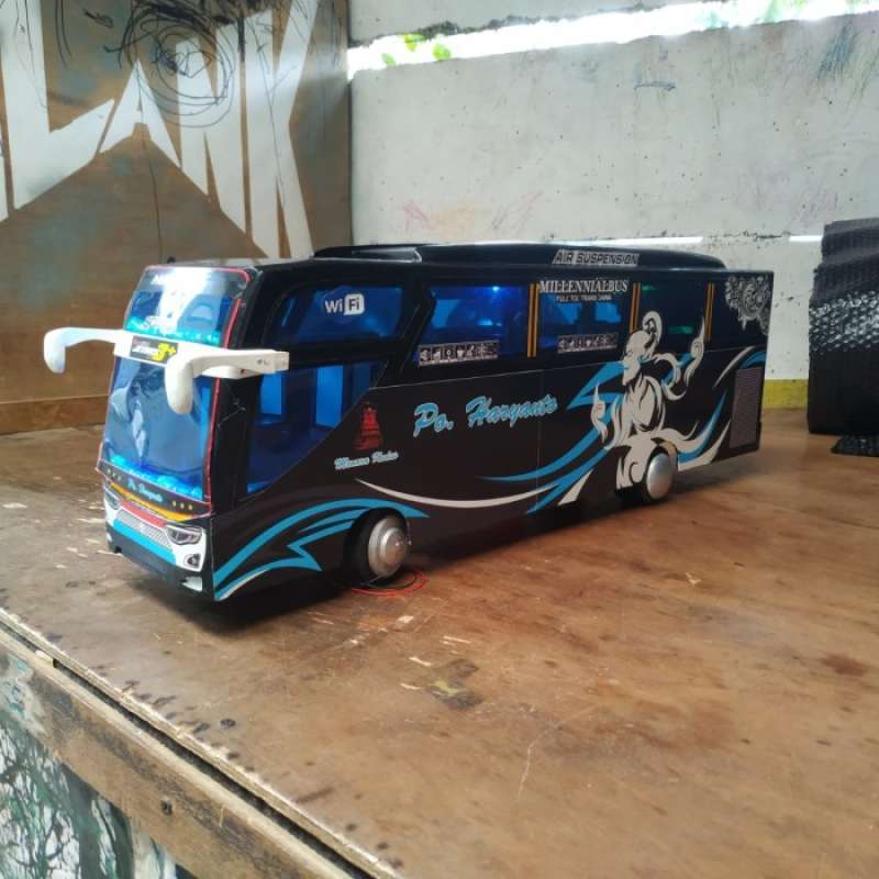 Jual Miniatur Bus Kayu Di Seller Toys Island Store - Pinangsia, Kota ...