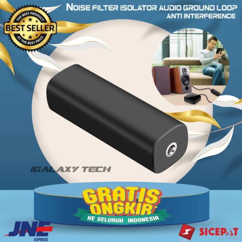 Promo Noise Filter Isolator Audio Ground Loop Anti Interference Tdk G1