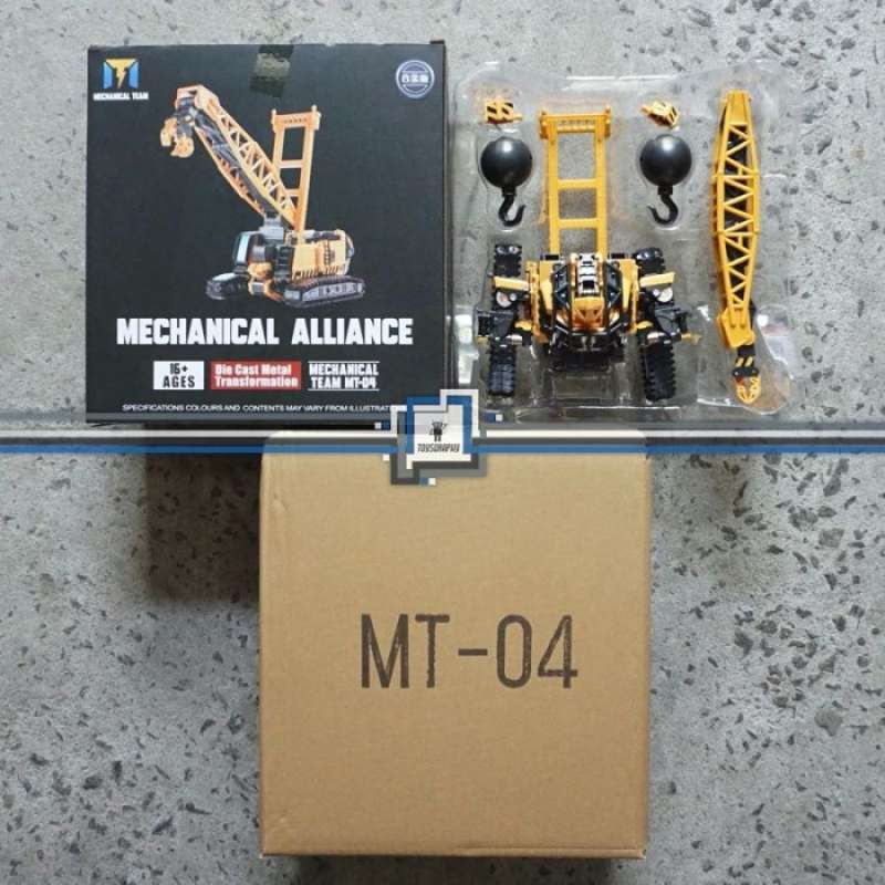 Promo Mechanical Team MT-04 MT04 Transformers Devastator High Tower ...