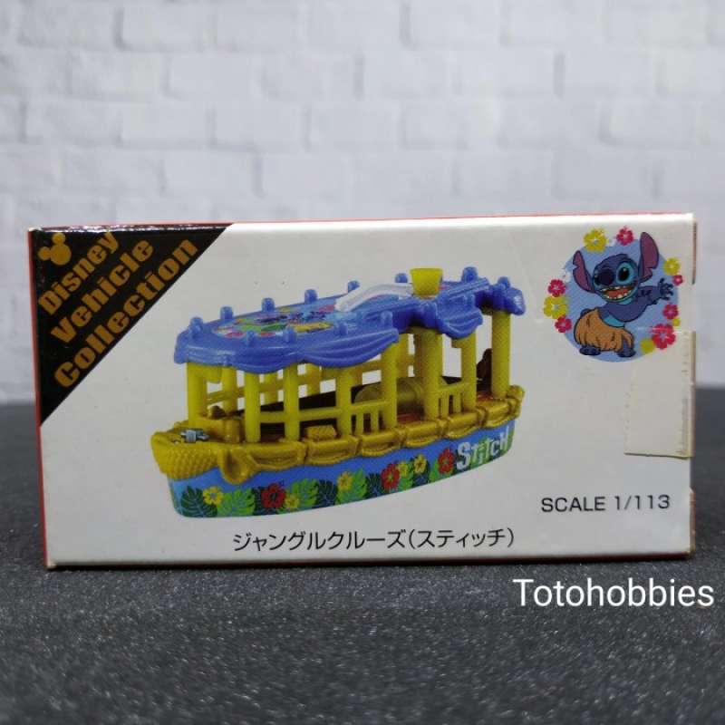 Jual Tokyo Disney Resort Vehicle Collection Jungle Cruise Stitch Di ...