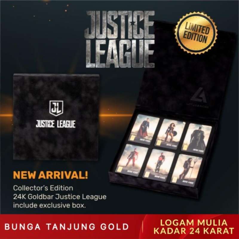 Jual Justice League - Logam Mulia Lotus Archi Set 24k Di Seller Bunga ...