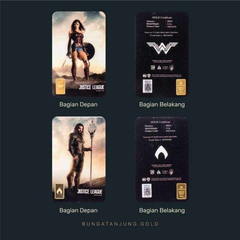 Jual Justice League - Logam Mulia Lotus Archi Set 24k Di Seller Bunga ...