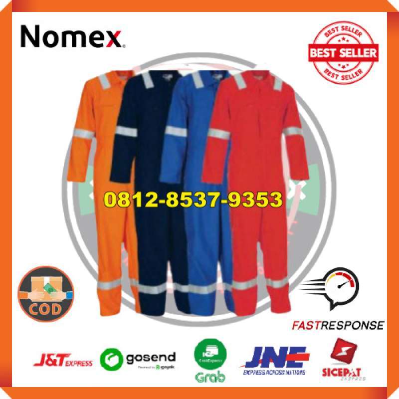 Promo Wearpack Coverall Safety Nomex Iiia Anti Api Diskon 23% Di Seller ...