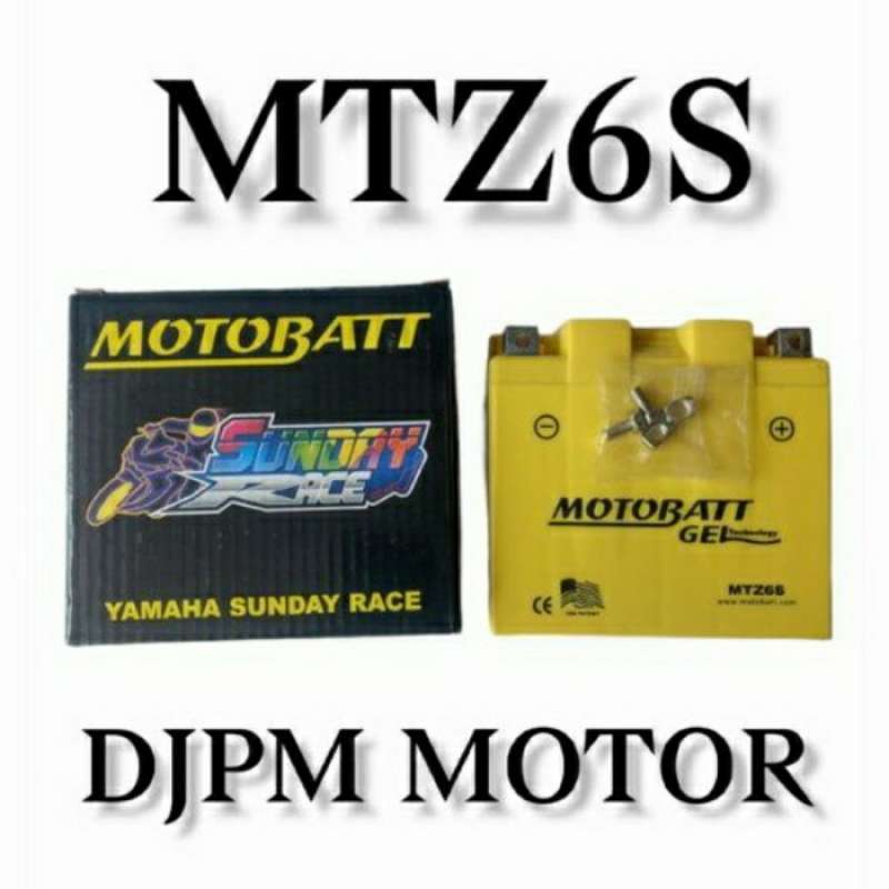 Jual AKI ACU ACCU GEL MOTOR MOTOBAT MOTTOBAT MTZ6S SUZUKI SATRIA FU 150 ...