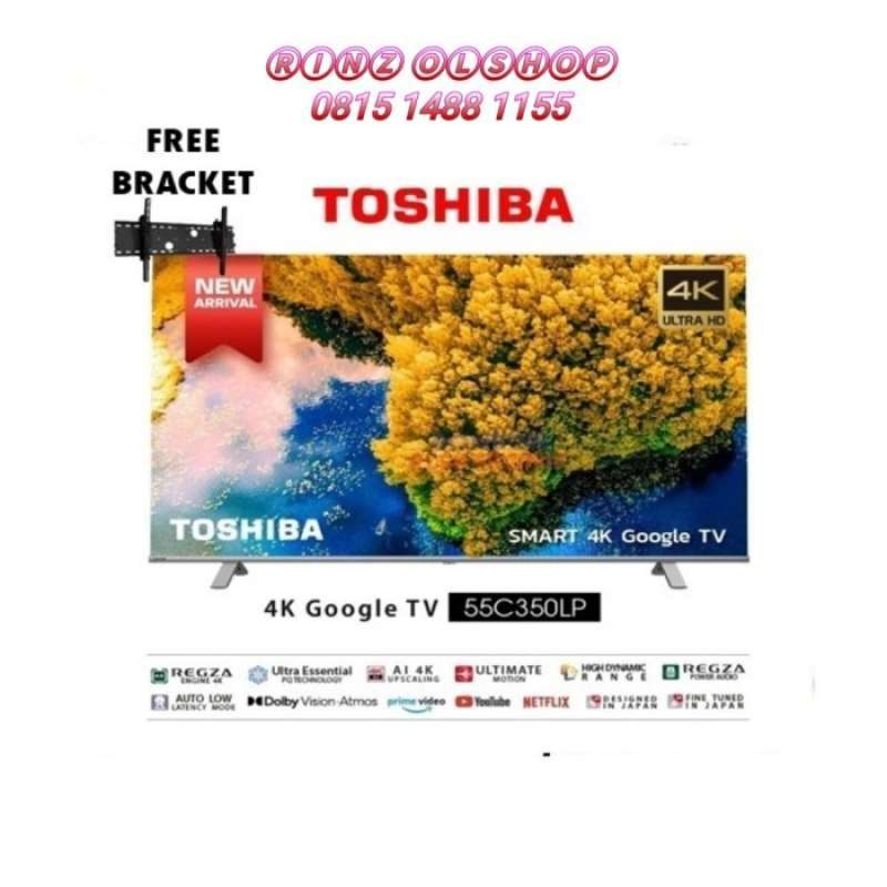 Promo LED TV TOSHIBA 50C350LP SMART ANDROID GOOGLE TV UHD 4K 50C350 ...