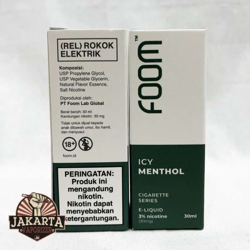 Jual (salt) Foom Icy Menthol Saltnic 30ml 30mg 50mg By Foom Lab - 30mg Di Seller Jakarta ...