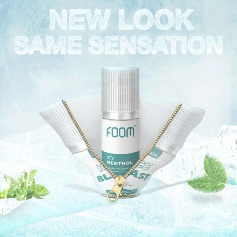 Jual (salt) Foom Icy Menthol Saltnic 30ml 30mg 50mg By Foom Lab - 30mg ...