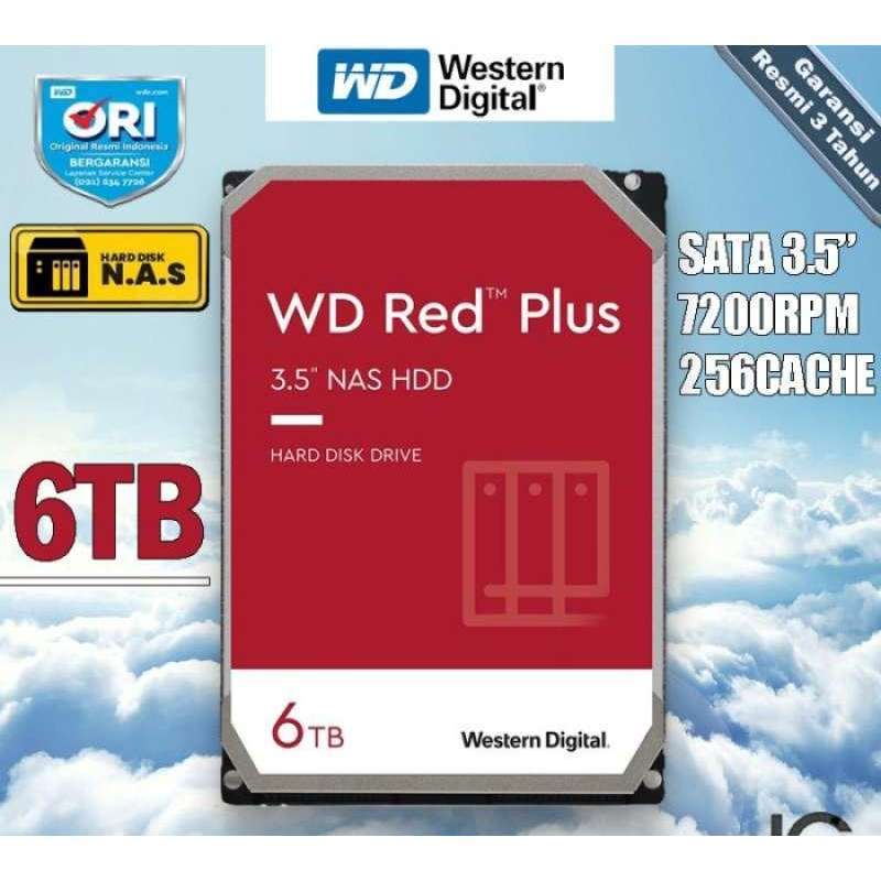 Red WD60EFRX 3.5インチ rive