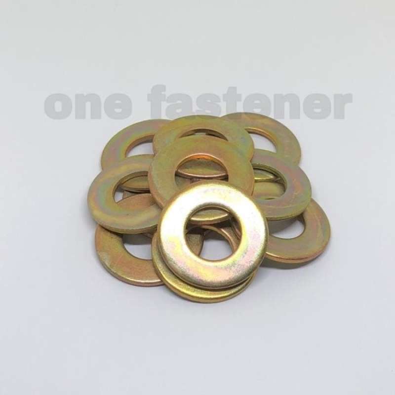 Promo Ring PLAT M18 Kuning 18 mili kuning 100 pc Diskon 23% di Seller ...