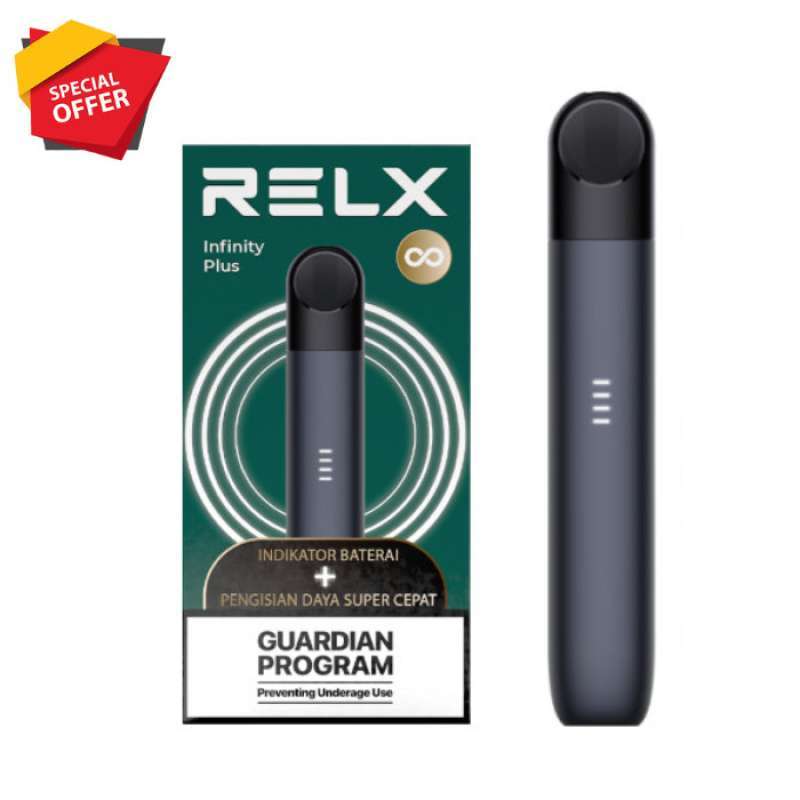 Promo RELX Infinity Plus Device - Black Phantom Diskon 23% di Seller ...