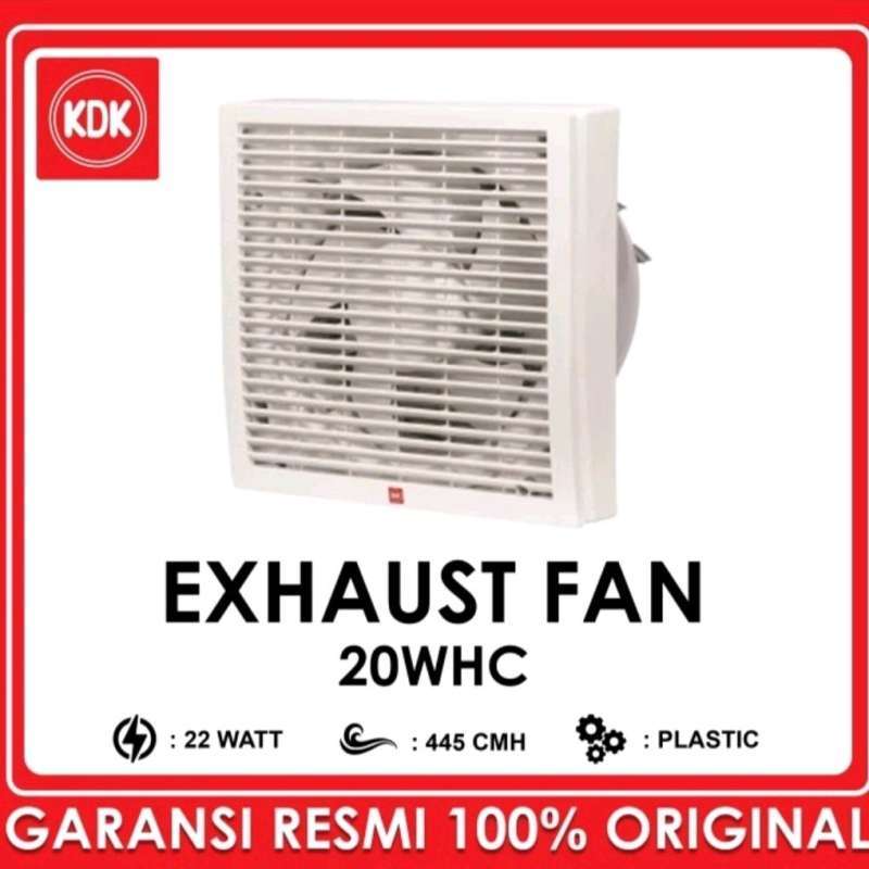 Jual Kdk 20whc Kipas Exhaust Fan Dinding Kaca 20 Cm 8 Inch Di Seller ...
