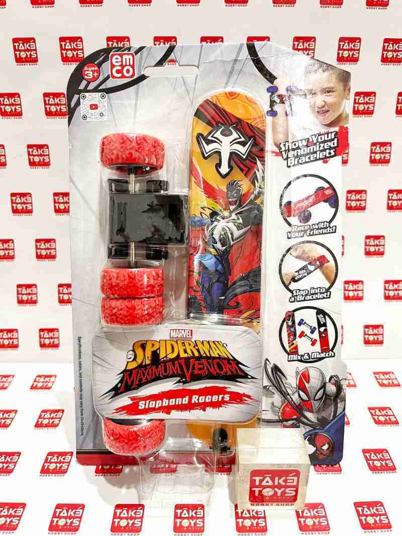Jual Emco Slap Band Racers - Spiderman Maximum Venom (with Pull Back ...